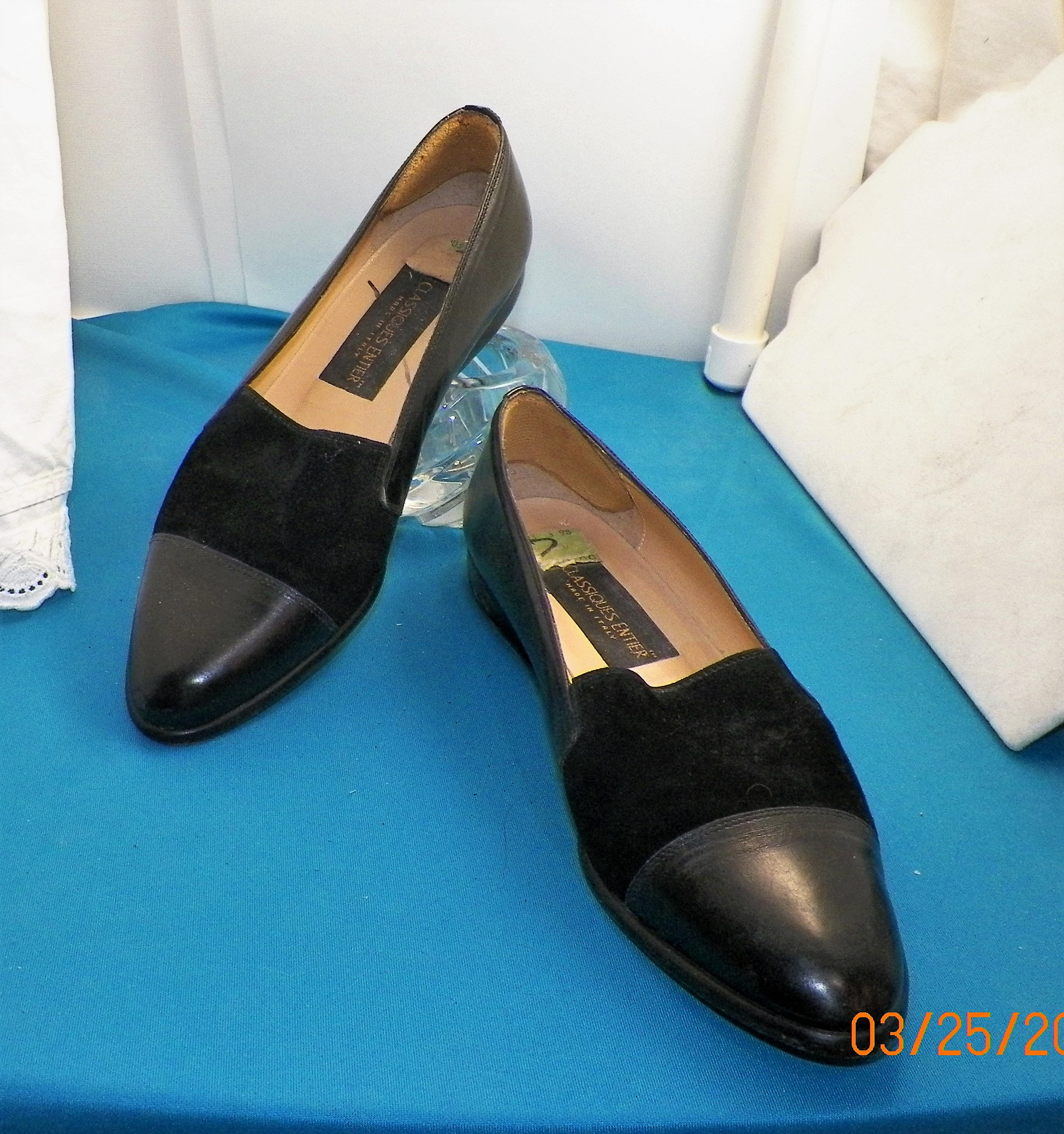 1980s Classiques Entier Italian Leather Slip on Style Loafer, Women ...