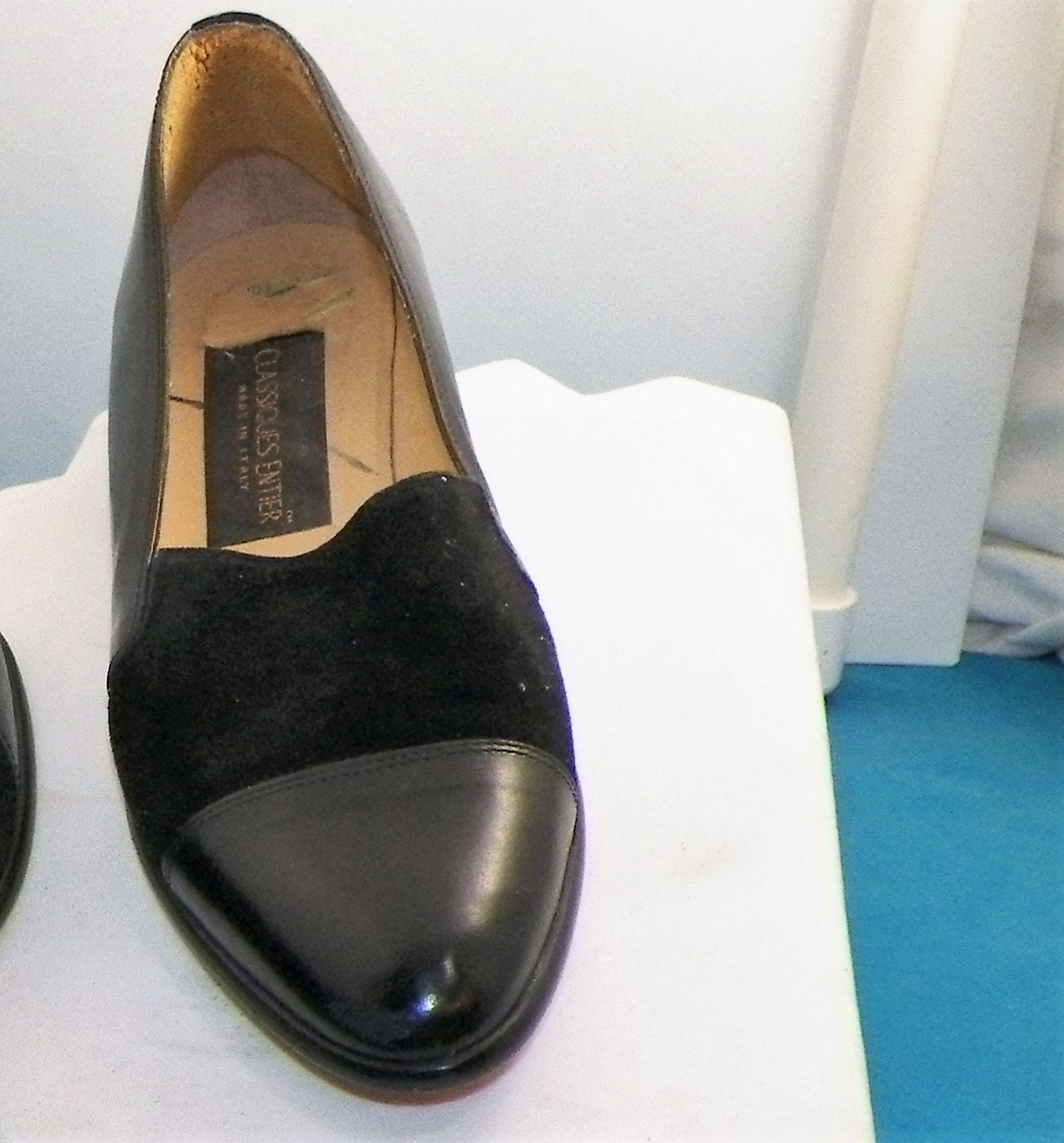 1980s Classiques Entier Italian Leather Slip on Style Loafer, Women ...