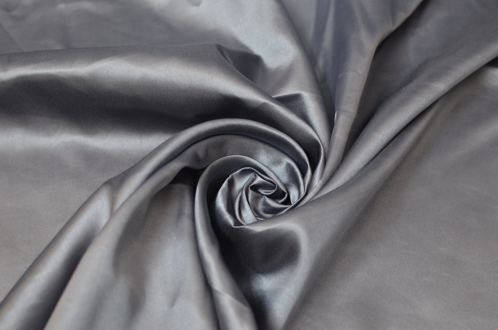 Gray Satin Fabric Gray Smoke Gray Satinsilver Satin - Etsy
