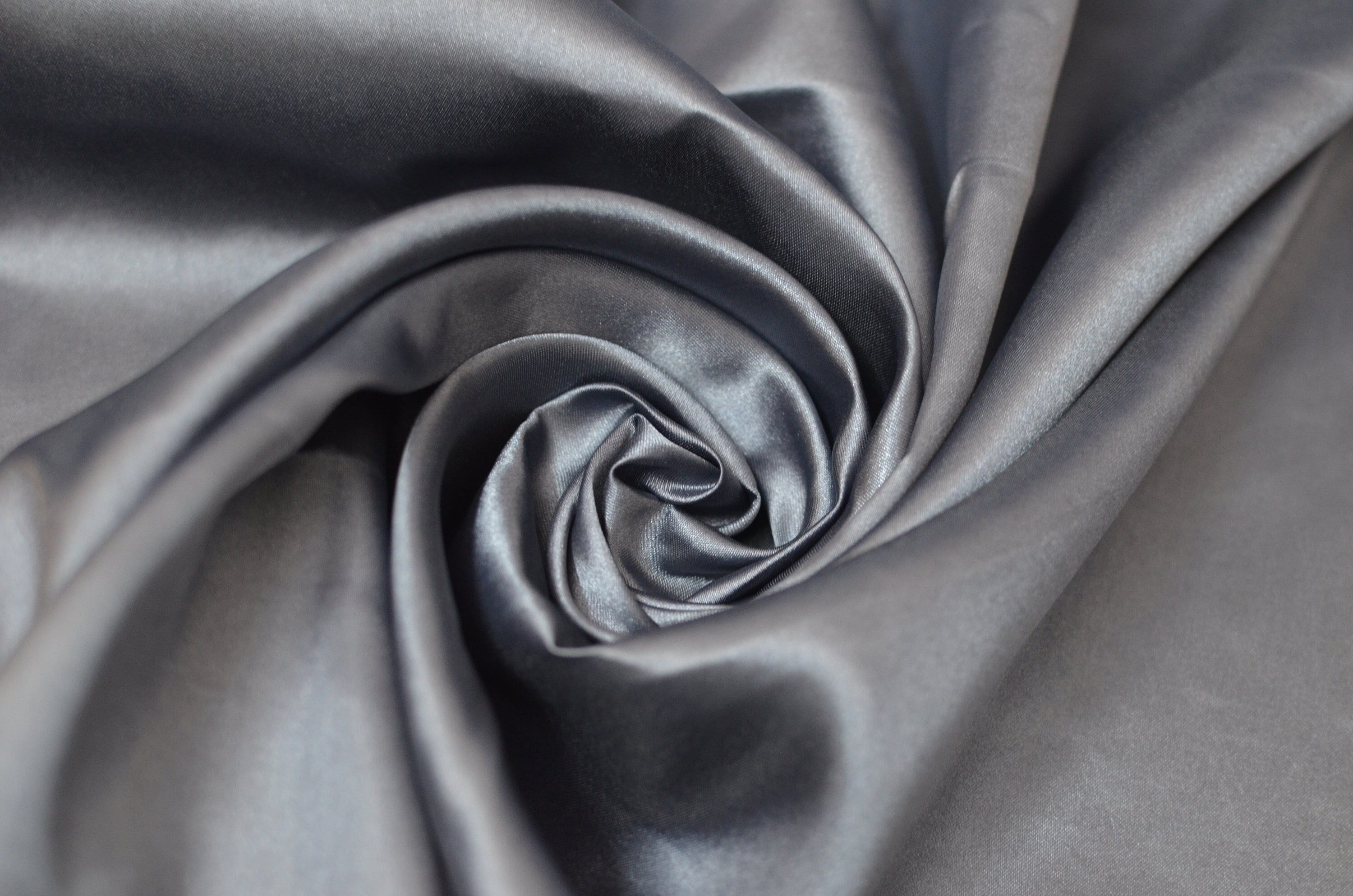 Gray Satin Fabric Gray Smoke Gray Satinsilver Satin - Etsy UK