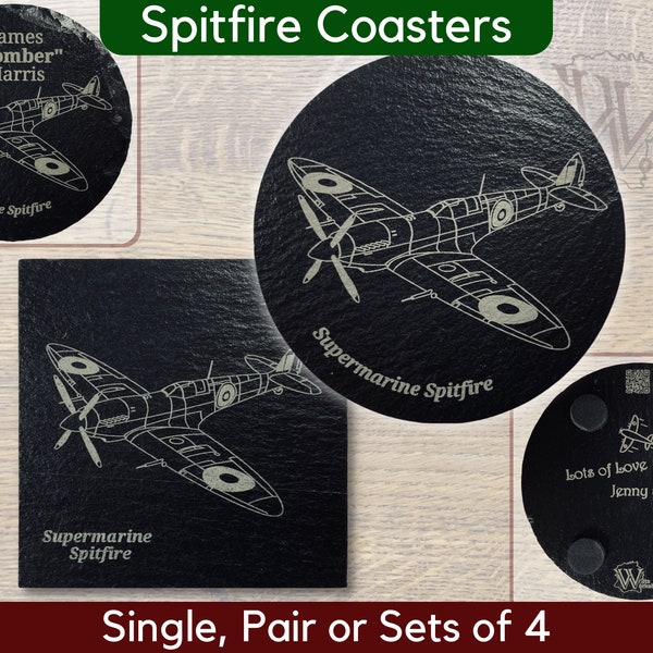 Military Aircraft Slate Coaster - Etsy