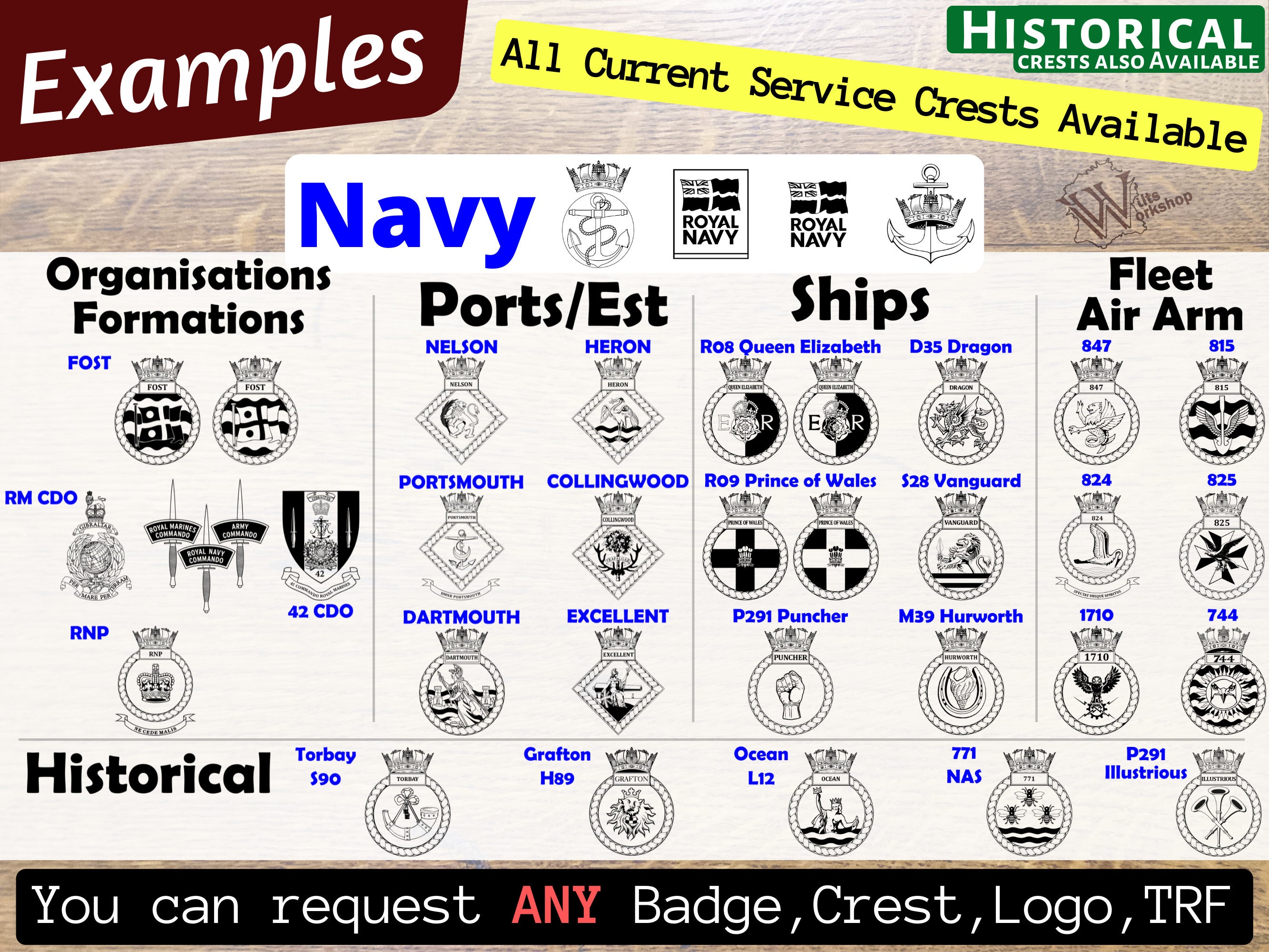 Personalised British Military Crest Slate Coasters - Etsy Australia