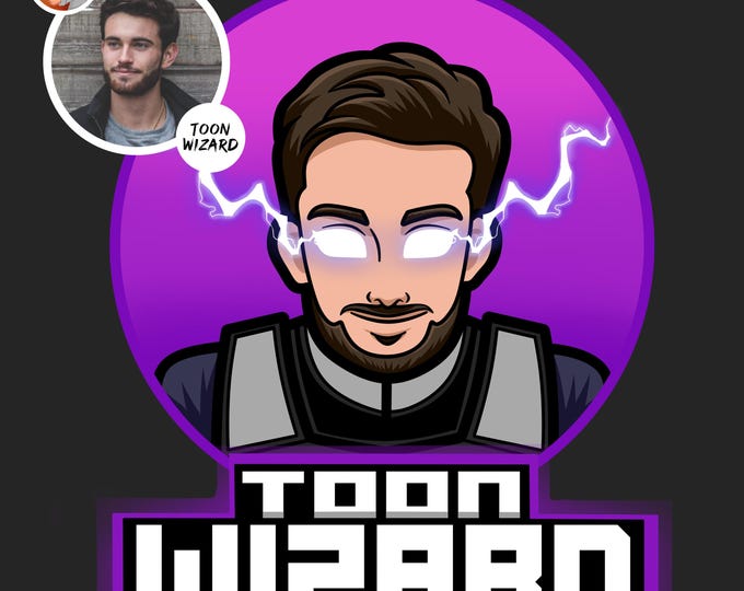 GAMING PROFILE LOGO Digital Custom Made for Your Social Media Accounts ...