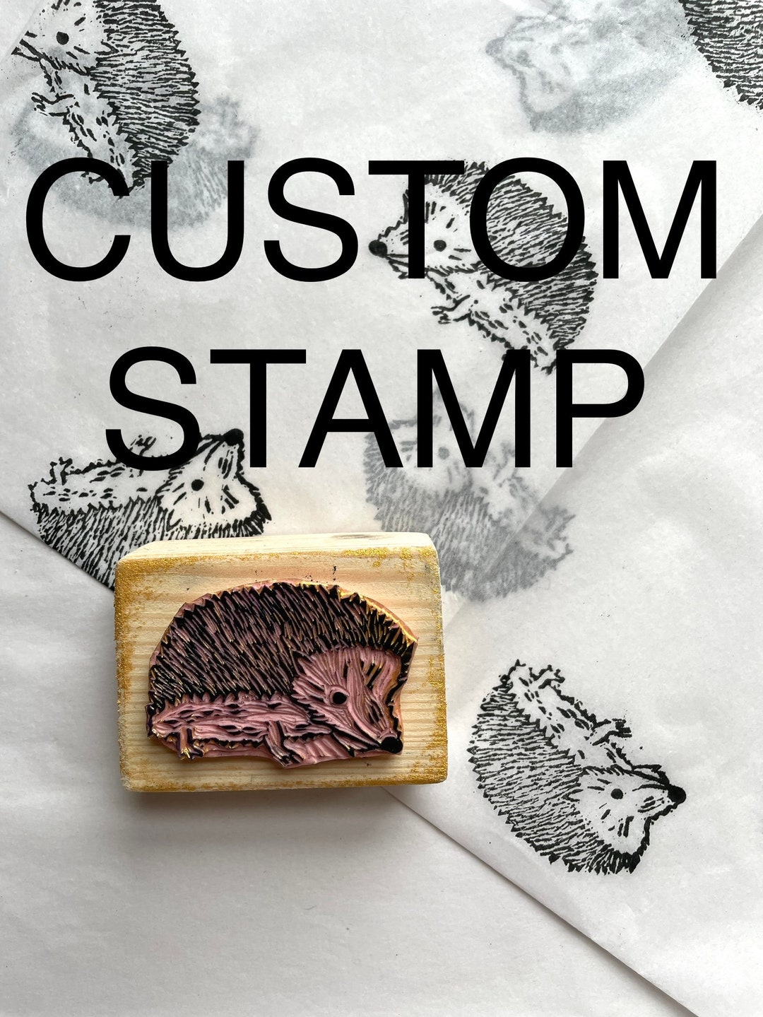 Custom Stamp | Made to Order | Logo Stamp | Mounted | Rubber Stamp ...