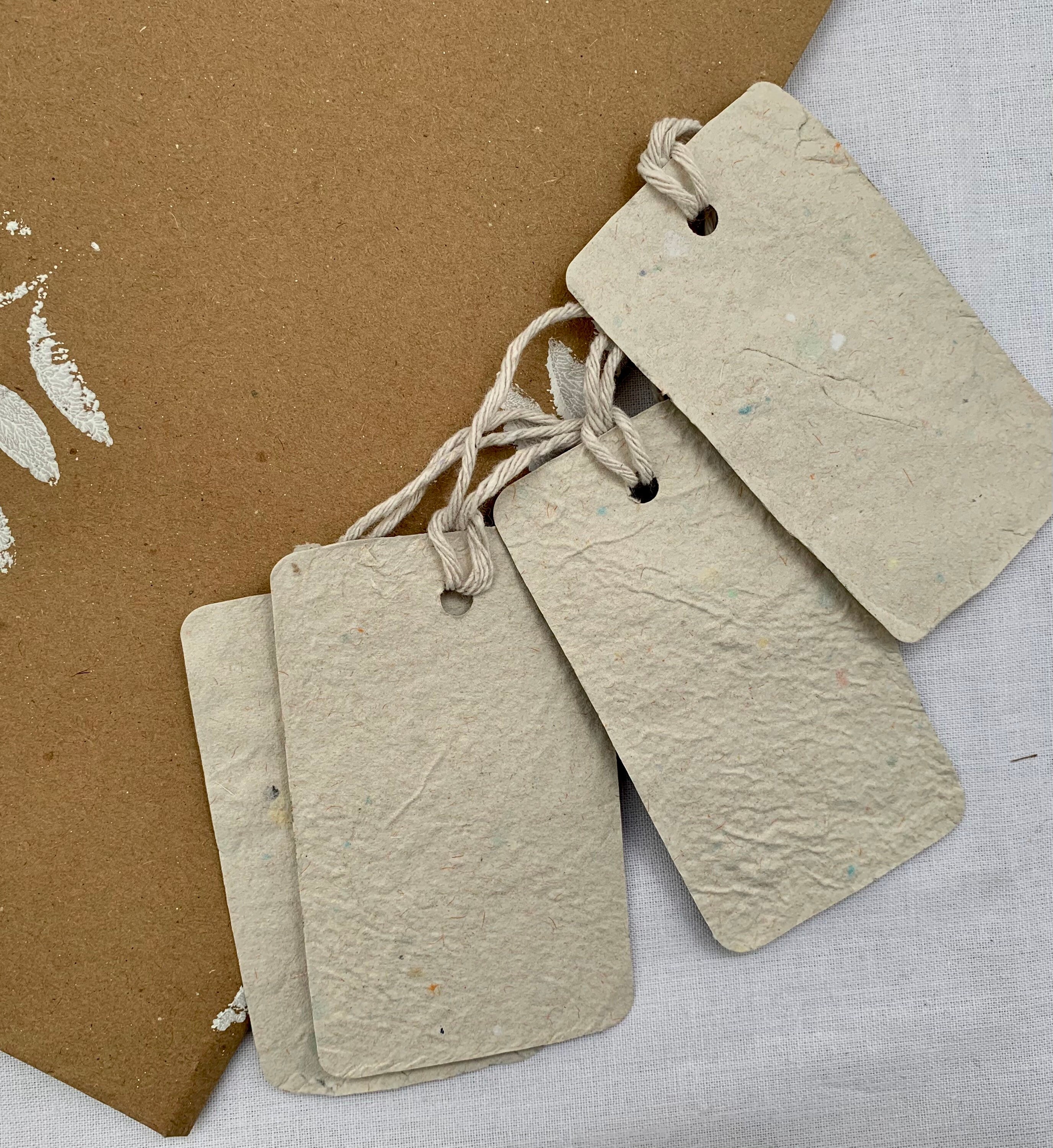 Handmade Paper Tags, Swing Tags, Gift Tags, Recycled Paper - Etsy