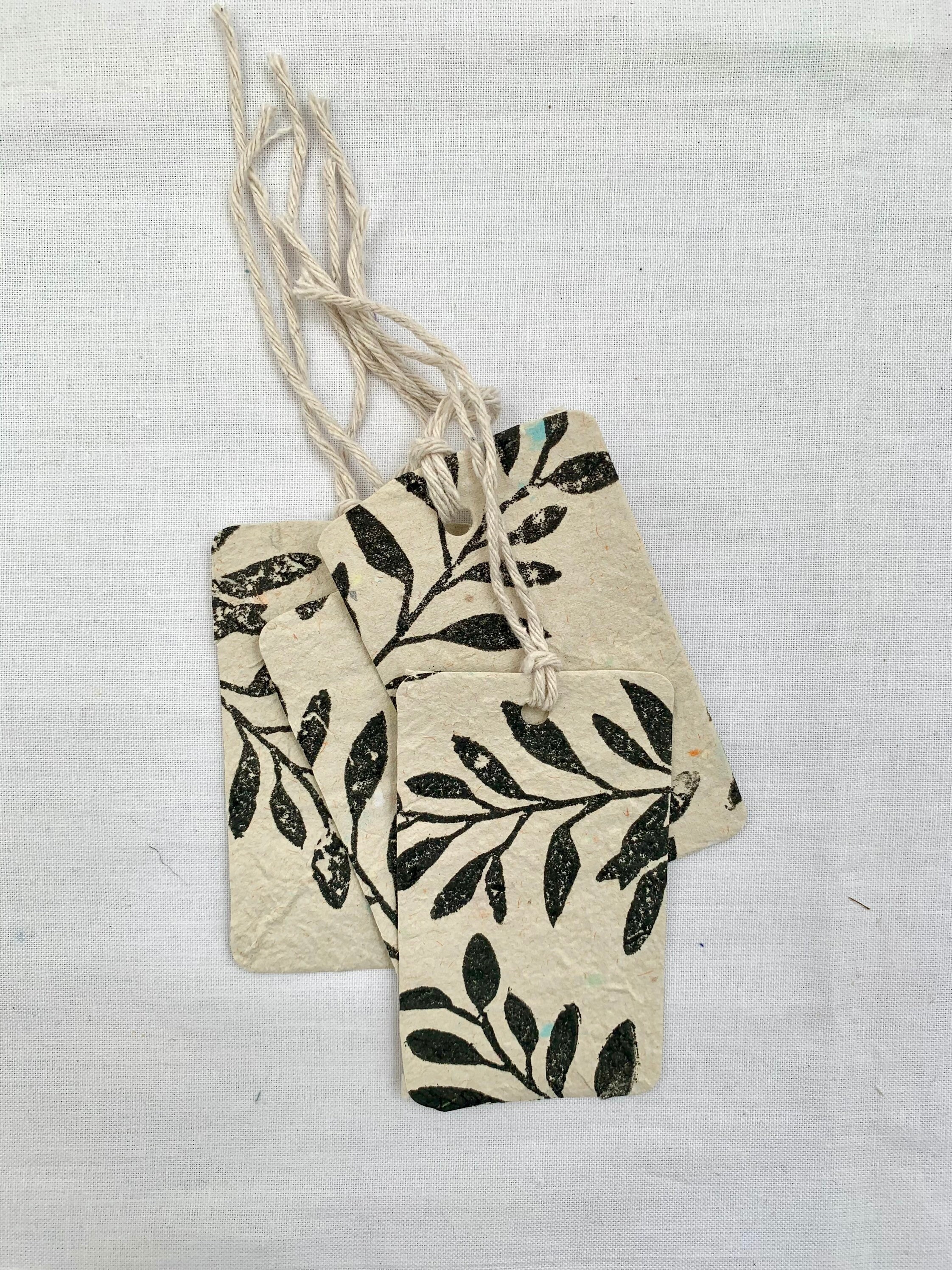 Handmade Paper Tags, Swing Tags, Gift Tags, Recycled Paper - Etsy