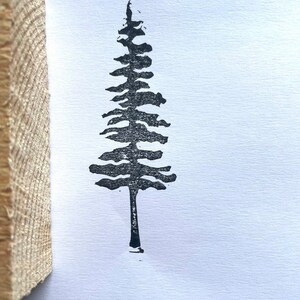 Tree | Rubber Stamps | Lino Stamps | Mounted | Unmounted - Etsy