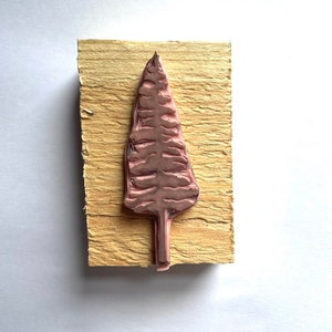 Tree | Rubber Stamps | Lino Stamps | Mounted | Unmounted - Etsy