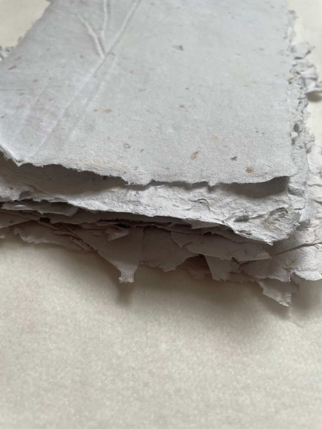 Handmade Paper X 5 Sheets - Etsy