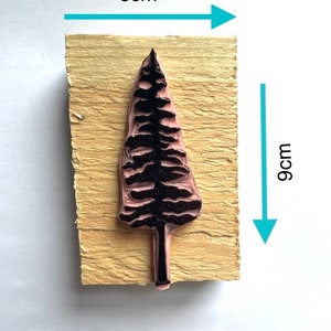 Tree | Rubber Stamps | Lino Stamps | Mounted | Unmounted - Etsy