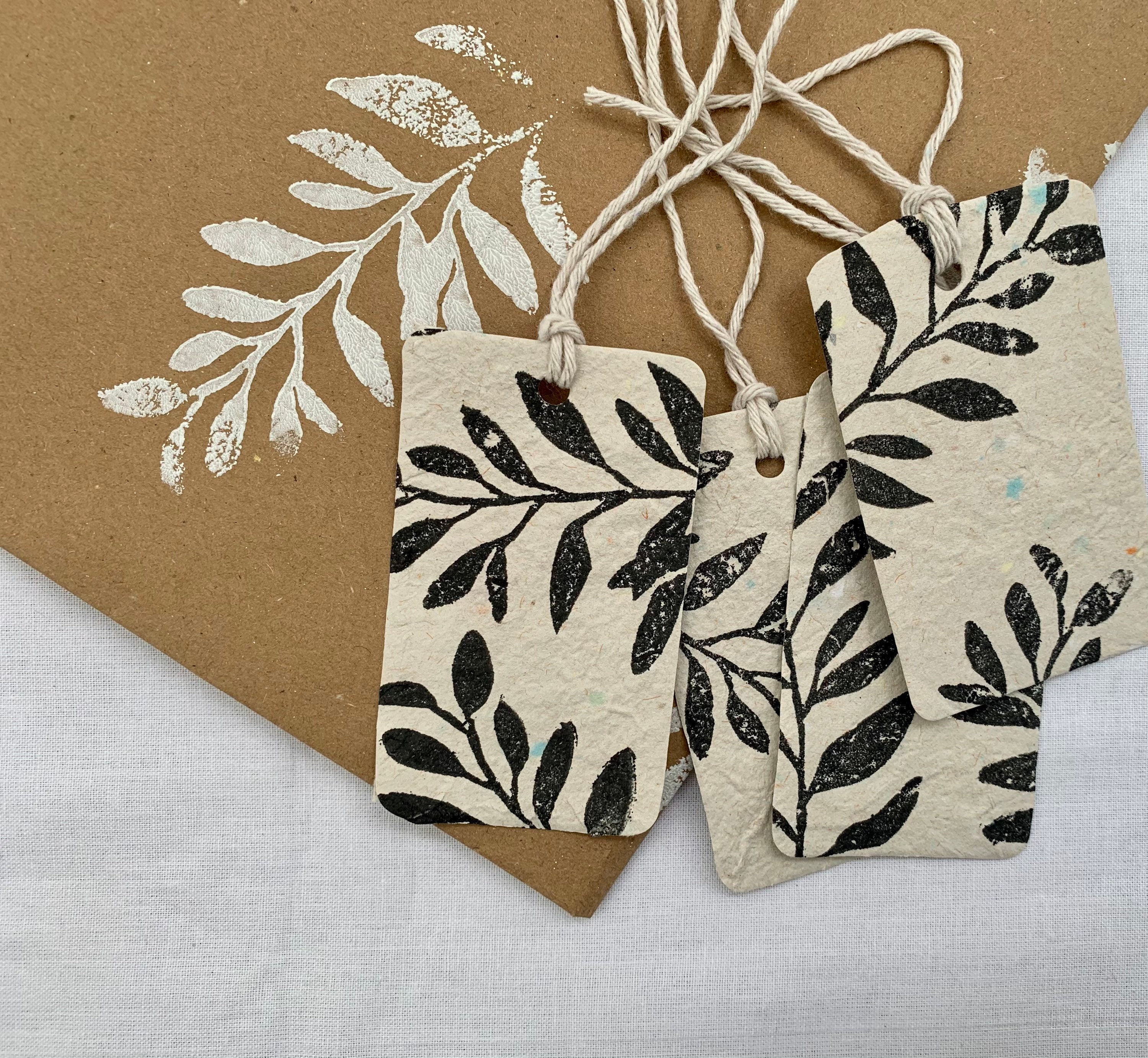 Handmade Paper Tags, Swing Tags, Gift Tags, Recycled Paper - Etsy