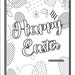 40 EASTER Coloring Pages, Easter Egg Hunt Activities , Printable ...