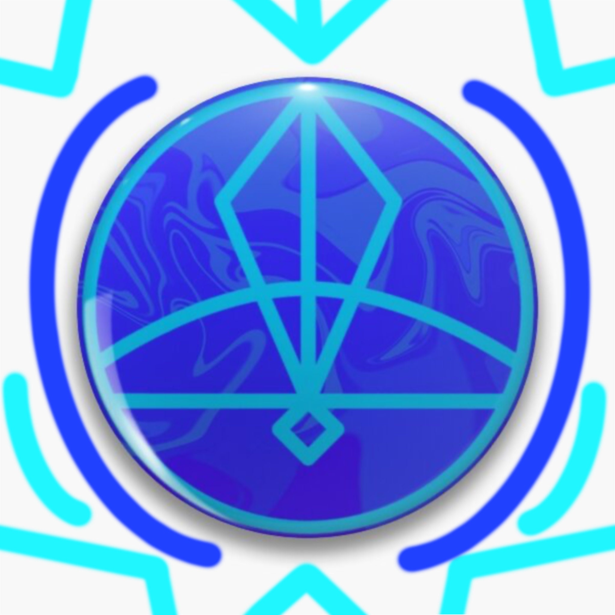 The Owl House Ice Glyph Pin - Etsy Ireland