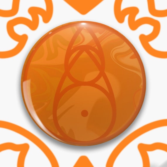 The Owl House Fire Glyph Pin - Etsy