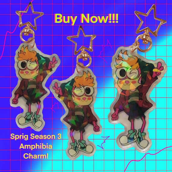 Amphibia Sprig Season 3 Acrylic Charm - Etsy