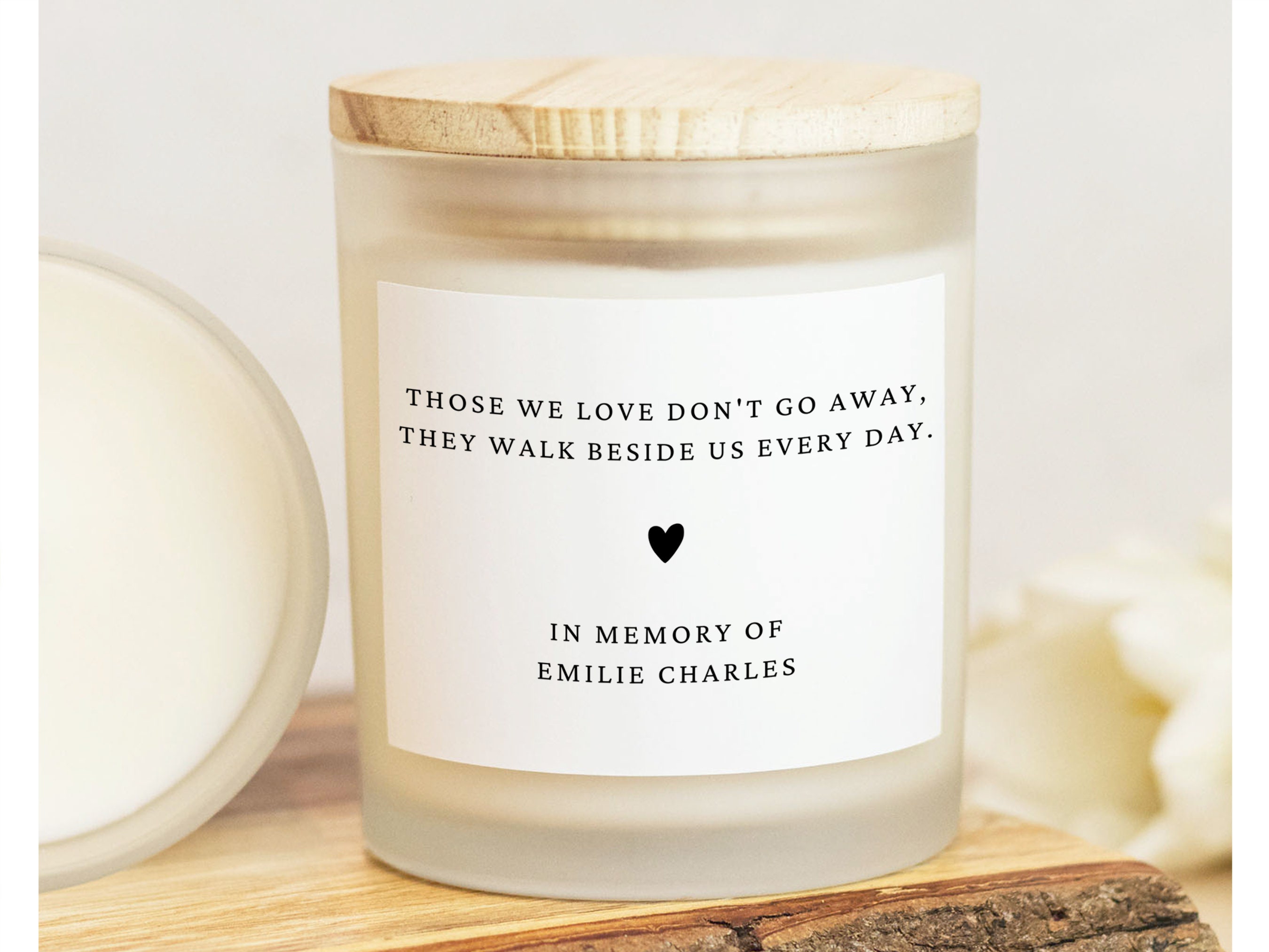 In Loving Memory Candle Remembrance Gift Remembrance Loving Memory Gift ...