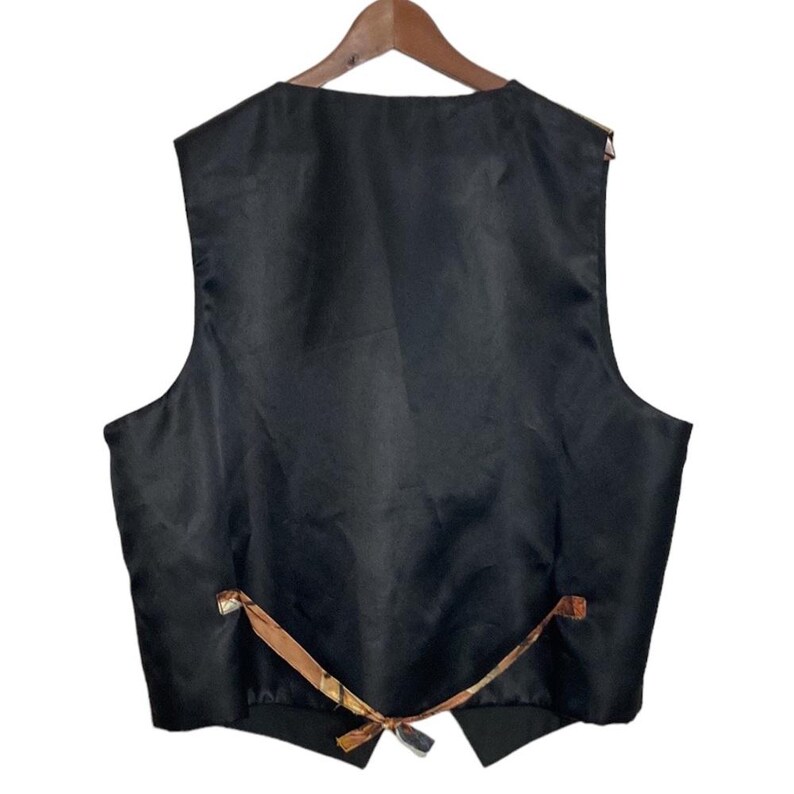 Handmade Vest Mens XXL Horse Print Waistcoat Retro Vintage Cowboy ...