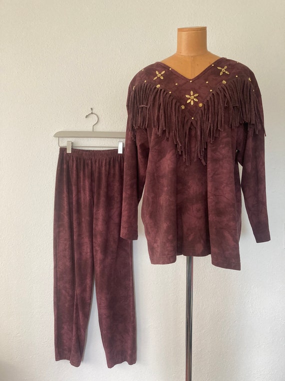 vintage 1980s top set - Gem