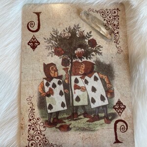 Clear Quartz Playing Card - Jack - Etsy