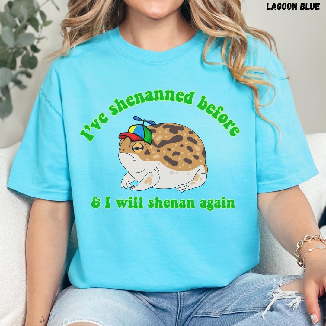 Funny Frog Shenanigans Comfort Colors Shirt Desert Rain Frog I've ...