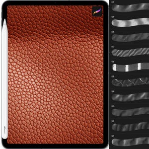 Procreate Leather Texture Brushes | 100+ Procreate Leather Texture ...
