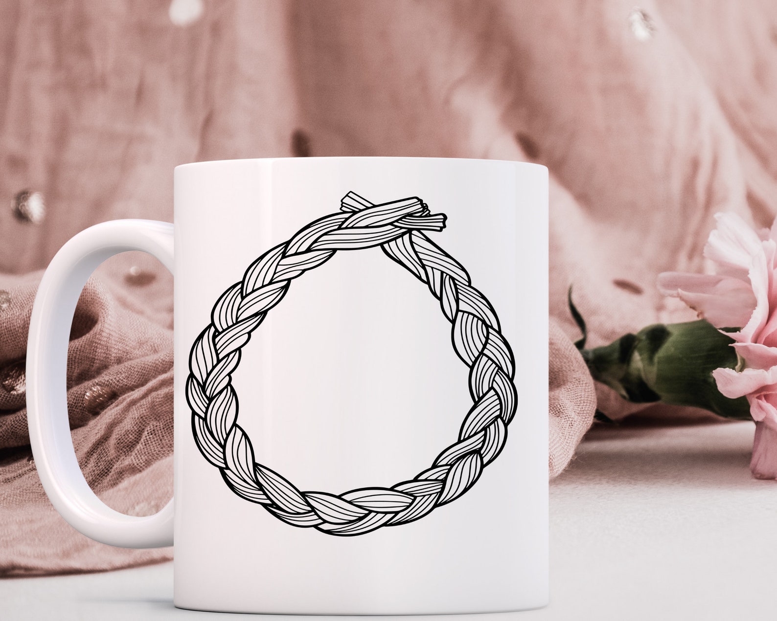 Wreath SVG Bundle Braided Wreath Svg Bundle Rope Wreath - Etsy