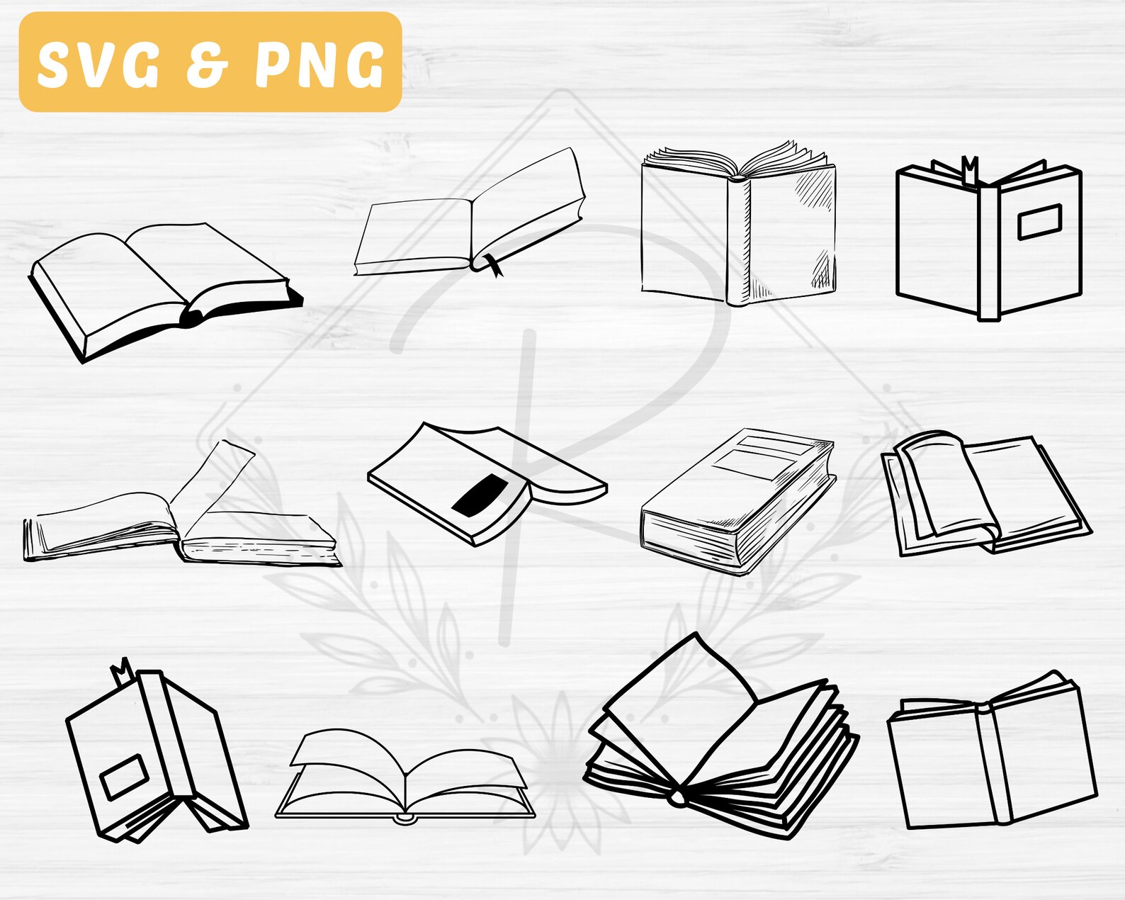 Book Svg 100 Books Svg Bundle Book Lover Svg Cut Files - Etsy Canada