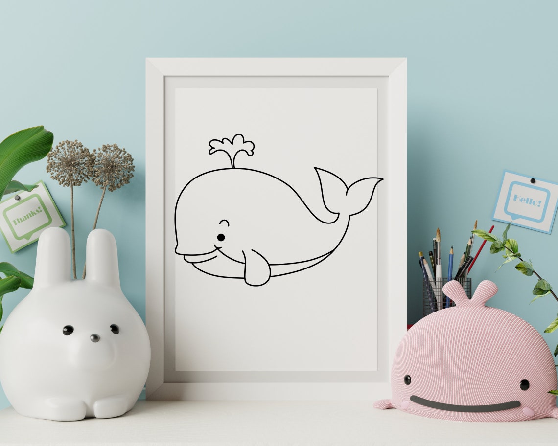 Sea Animal Svg Bundle File 84 Hand Drawn Ocean Animal Svg - Etsy