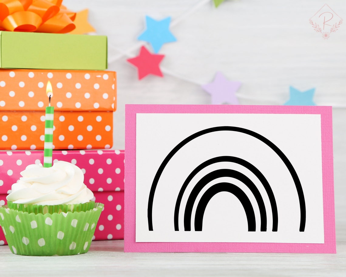 Rainbow Svg Bundle Files Boho Rainbow SVG Bundle Boho - Etsy