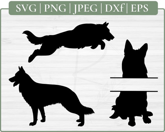 German Shepherd Svg File German Shepherd Dog Svg File - Etsy