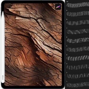 Procreate Tree Bark Texture Brushes | 100+ Procreate Texture Brushes ...