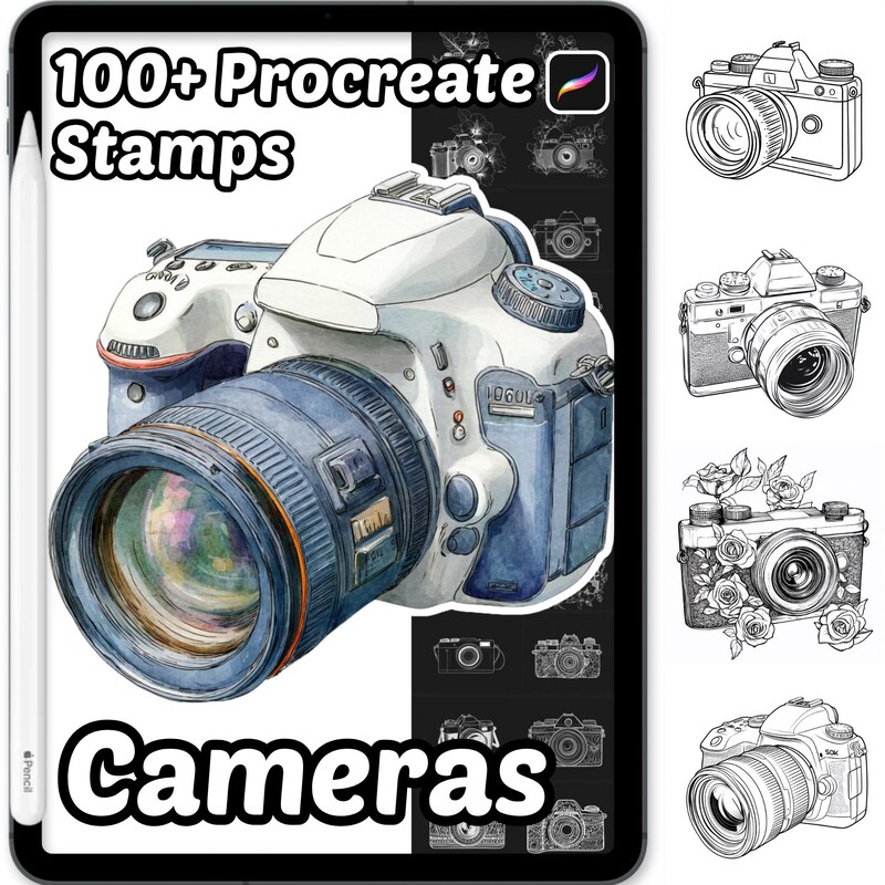 Camera Stamp - Etsy