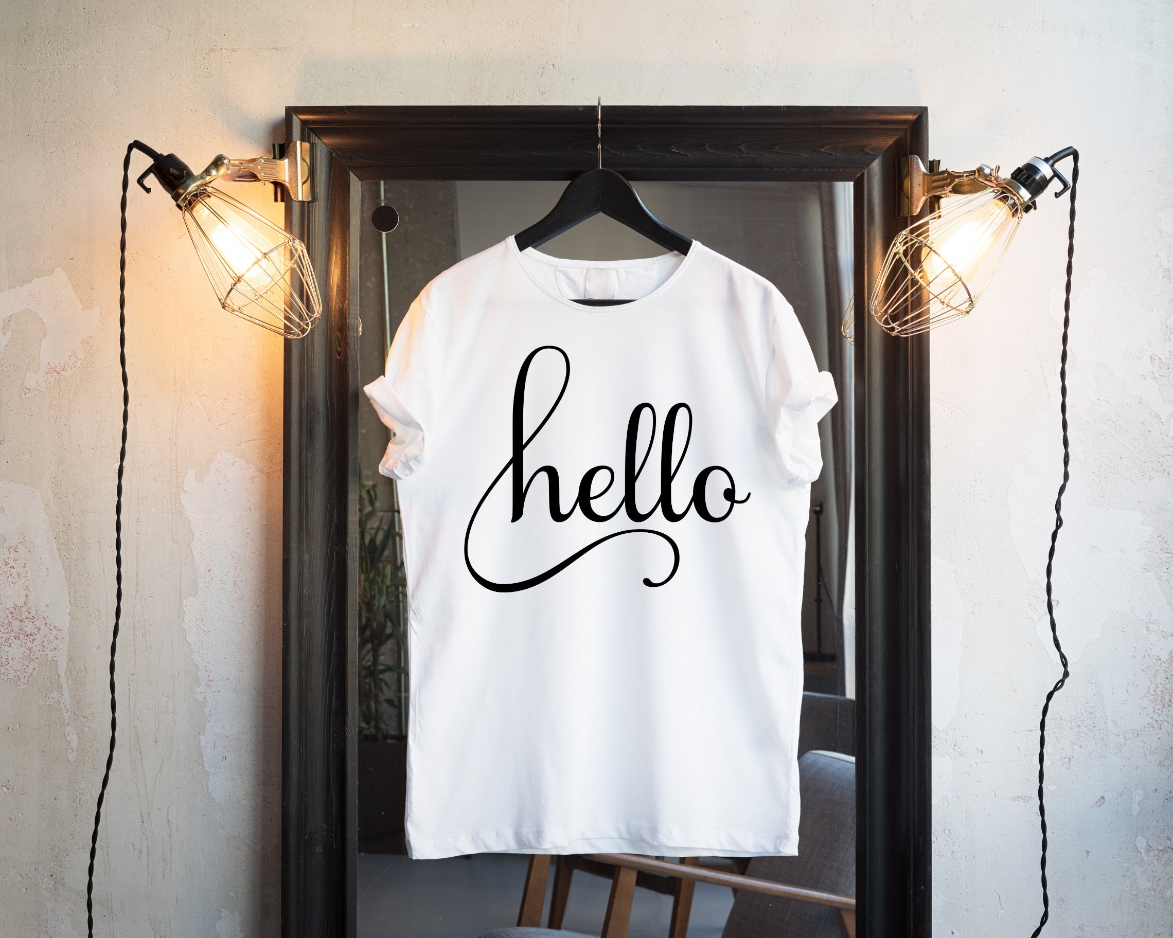 Hello Svg Bundle | 13 Hello Svg Sign | Hand Lettered Hello Svg Bundle ...