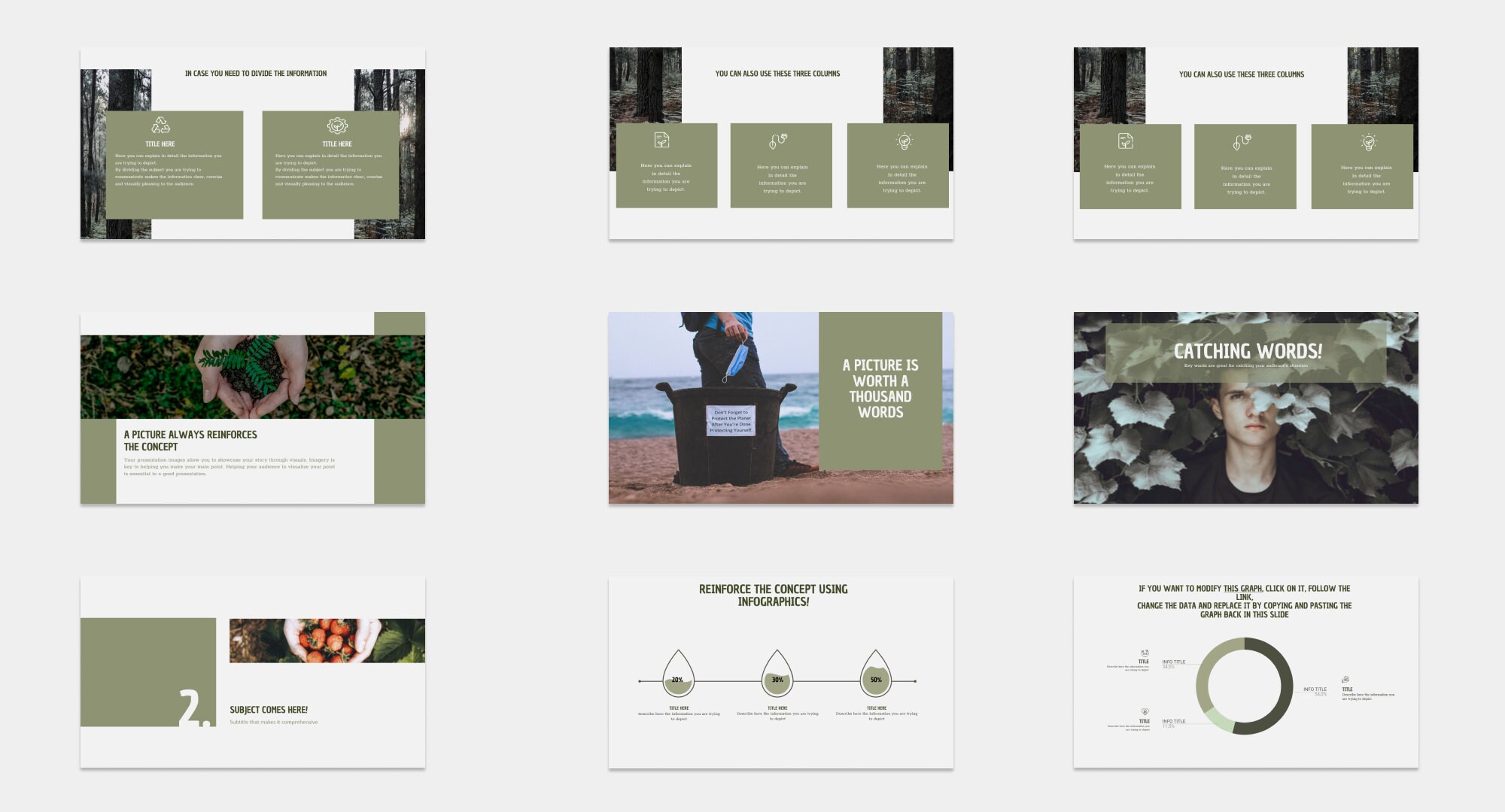 Minimalist Powerpoint Presentation Template, Google Slides, Project ...