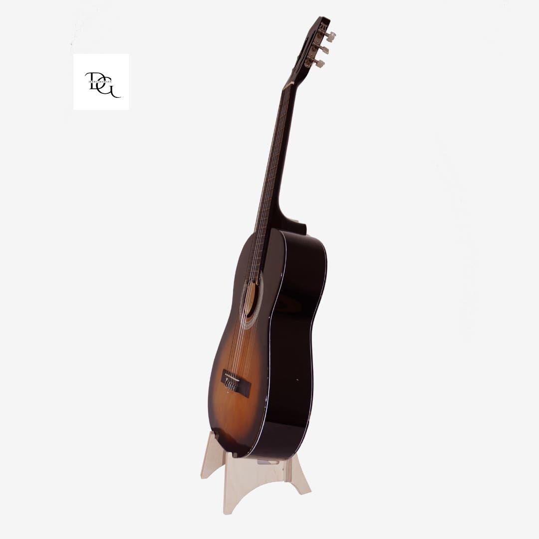 Handcrafted Wooden Guitar Stand for Acoustic, Electric, and Bass Guitar ...
