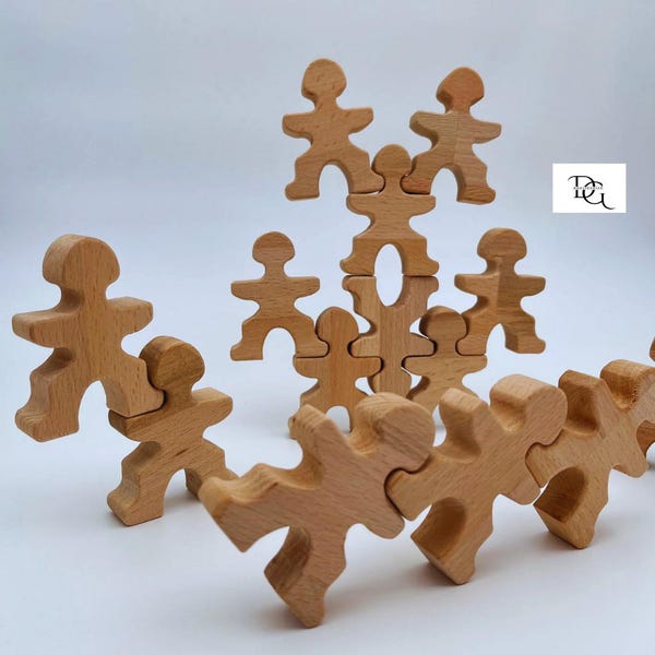Wooden Stacking Toys - Etsy