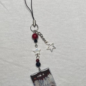 Radiohead 'kid A" Album Inspired Beaded Keychain / Phone Charm - Etsy