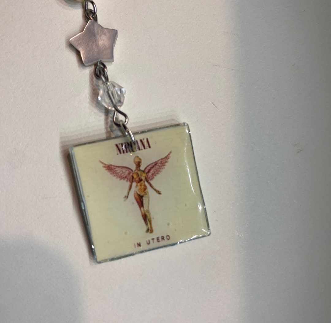 Nirvana 'in Utero" Album Inspired Beaded Keychain / Phone Charm - Etsy