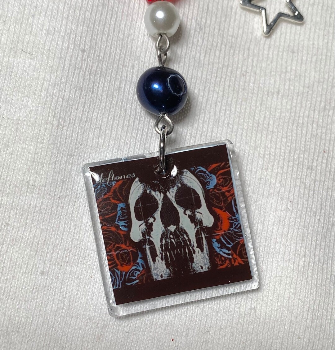 Deftones Album Inspired Beaded Keychain / Phone Charm - Etsy