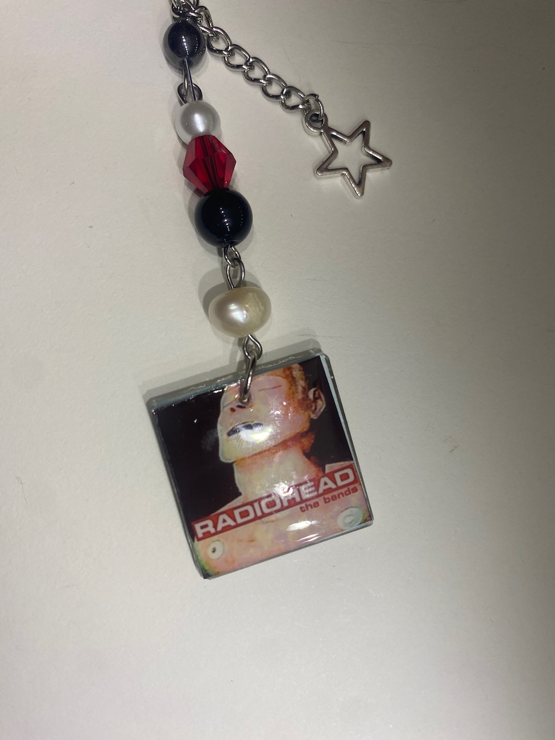Radiohead 'the Bends" Album Inspired Beaded Keychain / Phone Charm - Etsy