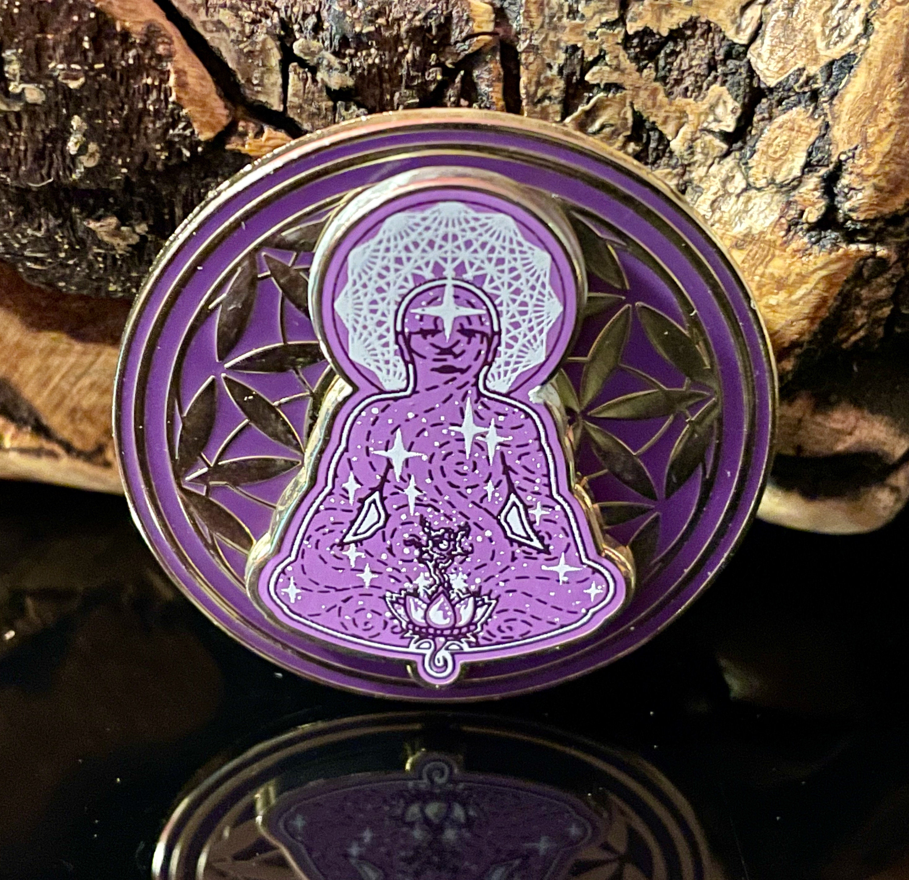 High on My Own Supply Spinner Pin - Etsy