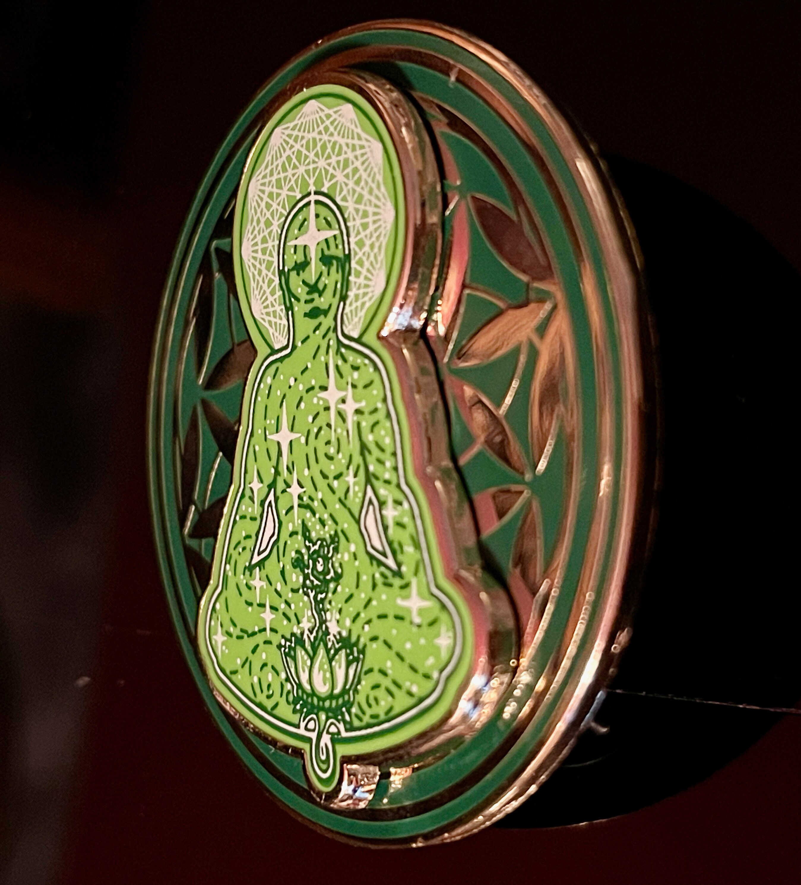 High on My Own Supply Spinner Pin - Etsy