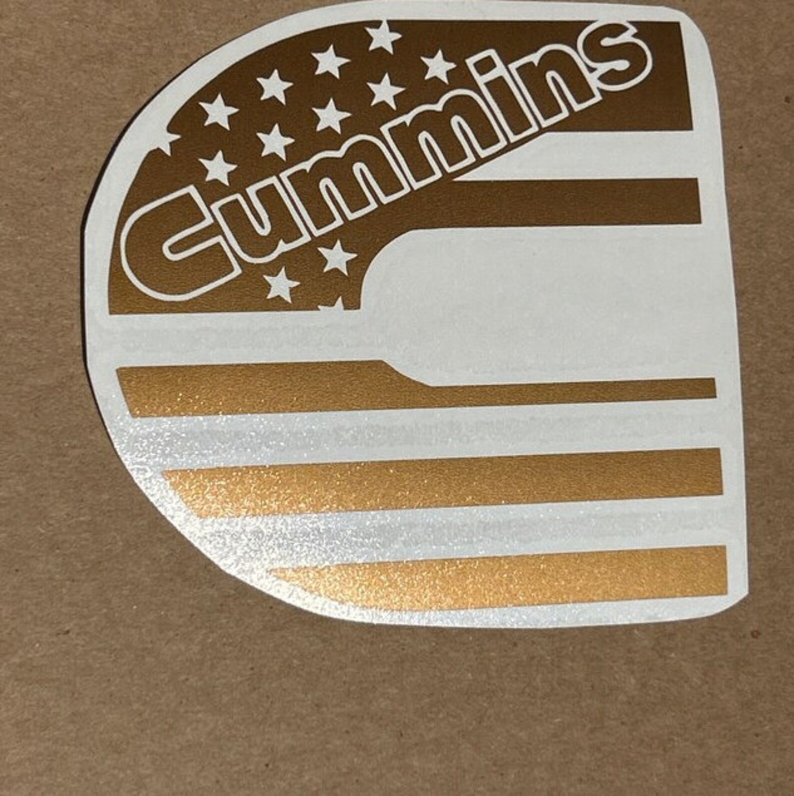 Diesel Truck Cummins Flag Logo Vinyl Decal Window Sticker - Etsy