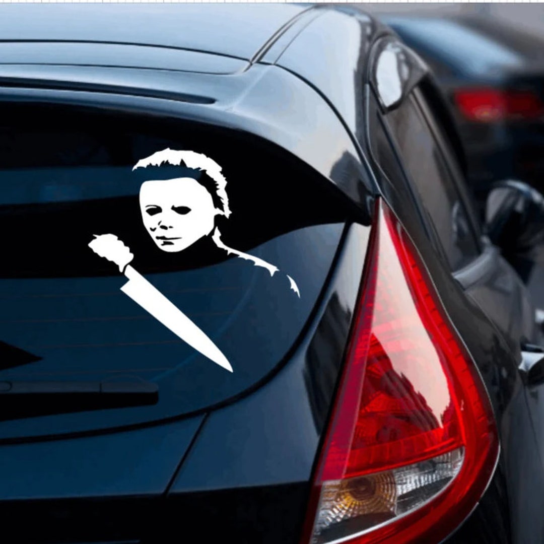 Michael Myers Decal Sticker Sticker for Car Window for Tumbler Sticker ...