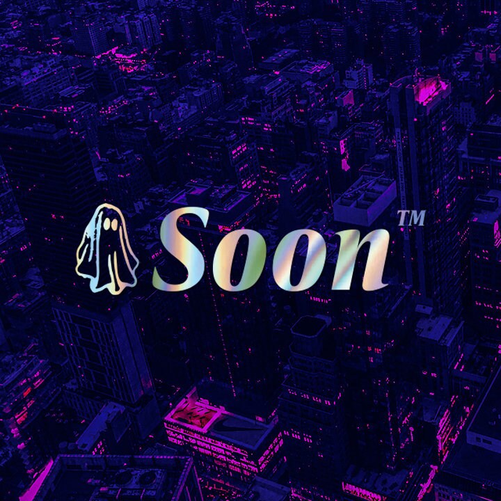 SOON TM Ghosty Holographic JDM Decal | Etsy