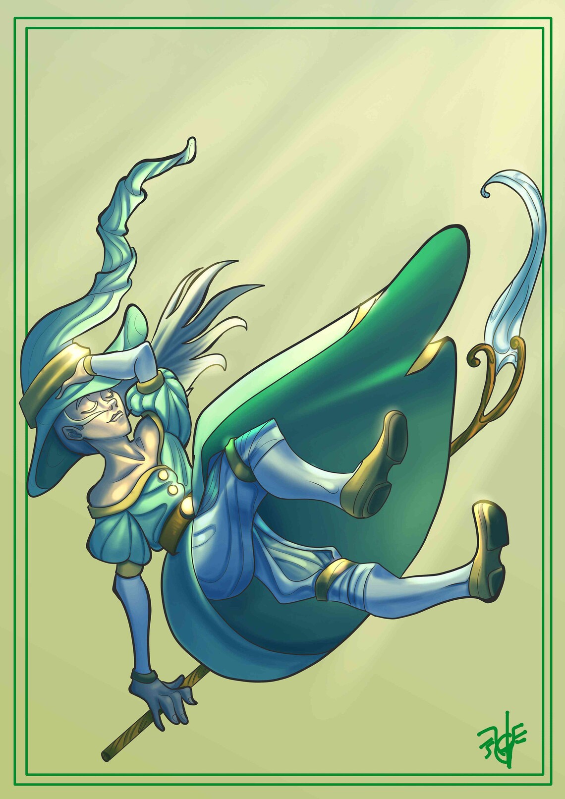 Elemental Wind Mage | Etsy