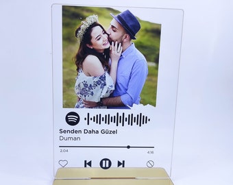 Glass Music Photo Frame - Etsy