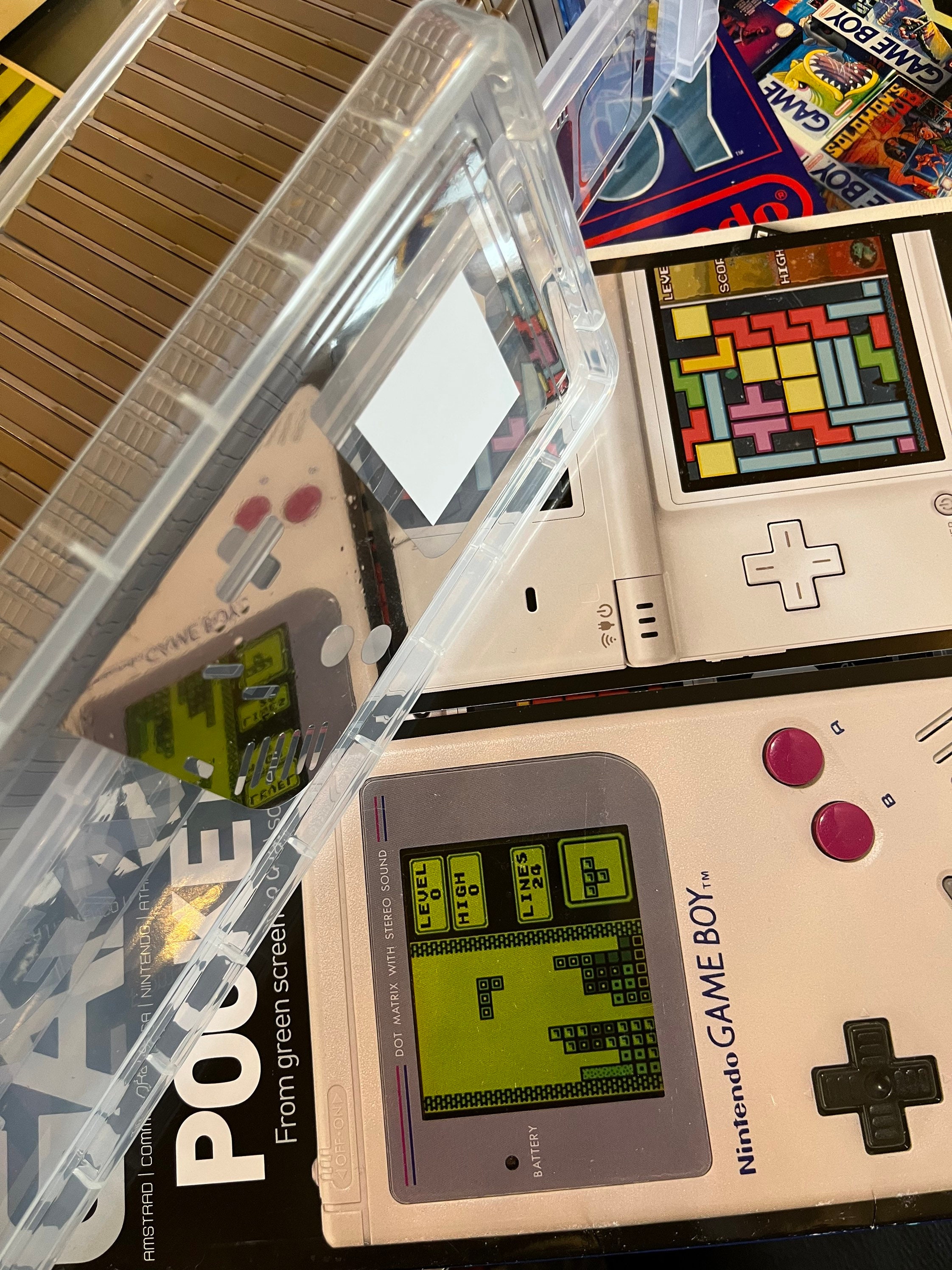 Gameboy Games Storage Box Chrome - Etsy