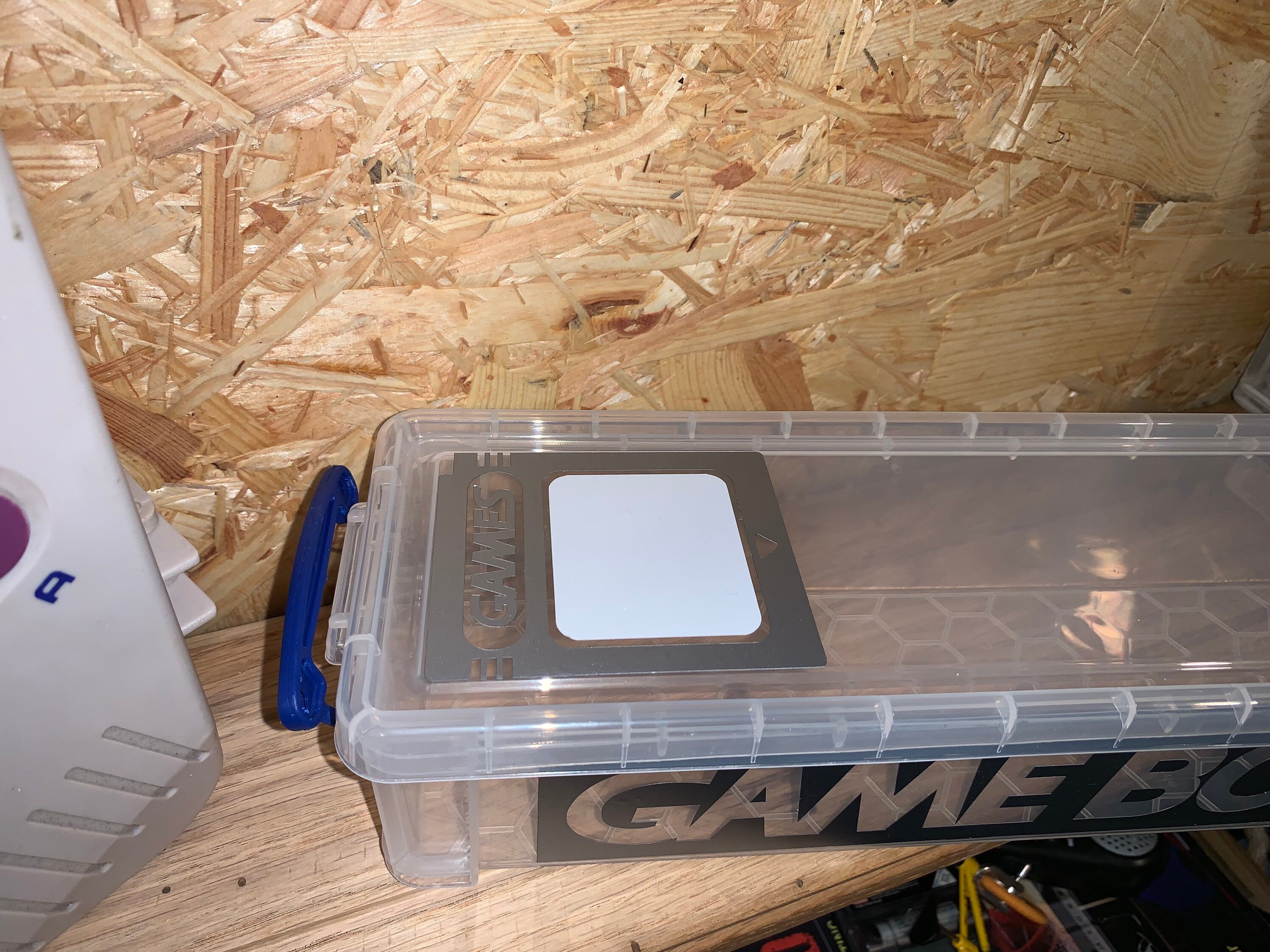 Gameboy Games Storage Box silver - Etsy