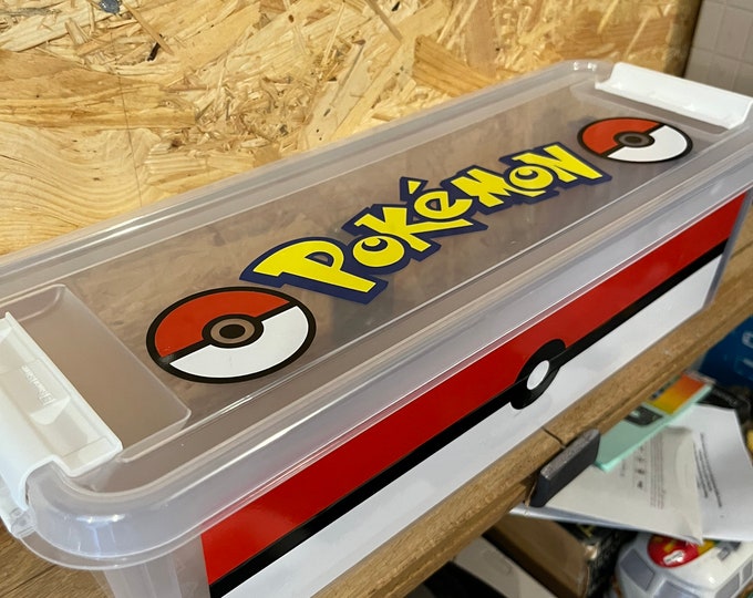 Pokémon Cards Storage Box - Etsy